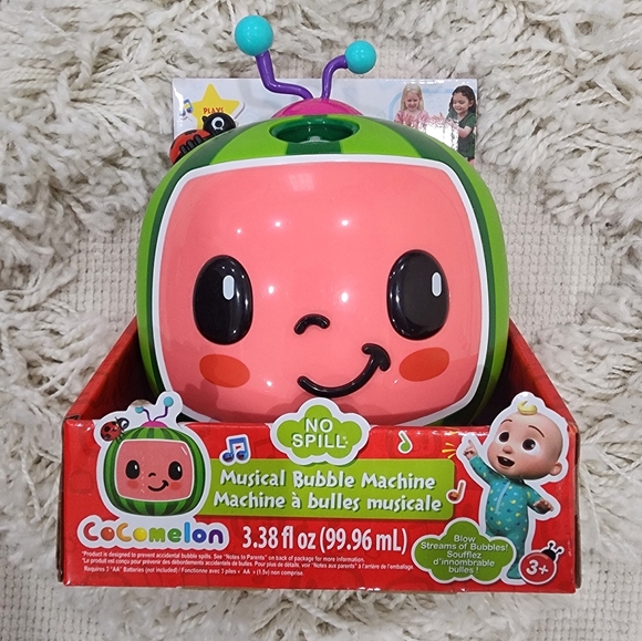 Toys | Cocomelon Musical Bubble Making Machine | Poshmark